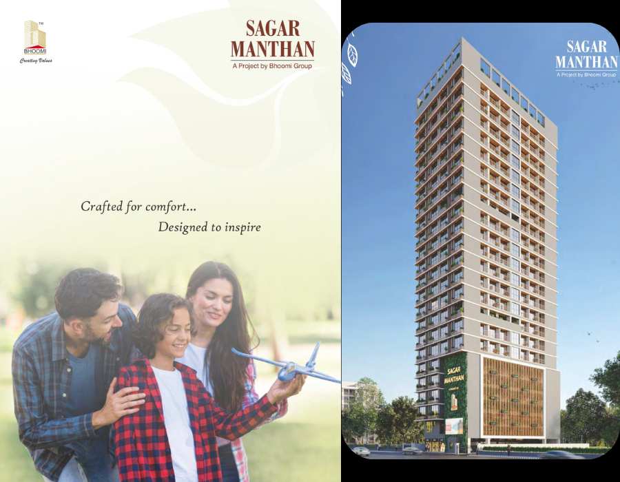 Bhoomi Sagar Manthan | 2 bhk flats in charkop kandivali west mumbai